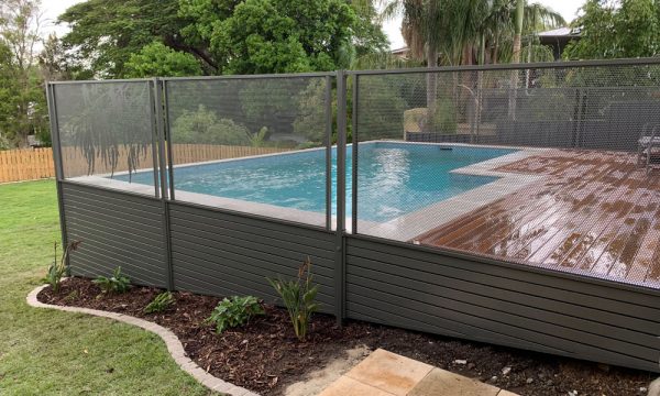 Pool Perf decorative pool fencing perforated mesh